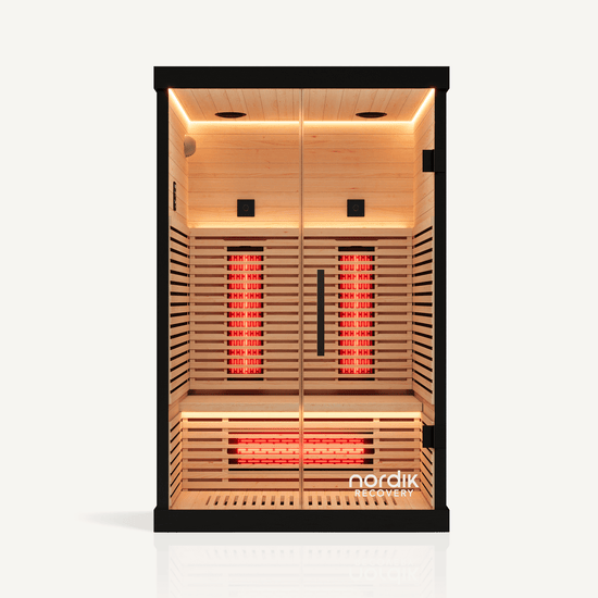 2-Person Full Spectrum Infrared Sauna – Low EMF, Canadian Hemlock ...