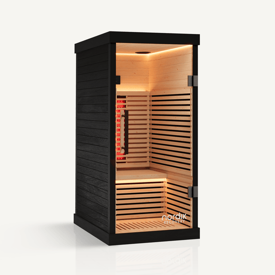 1-Person Full Spectrum Infrared Sauna – Low EMF, Canadian Hemlock ...