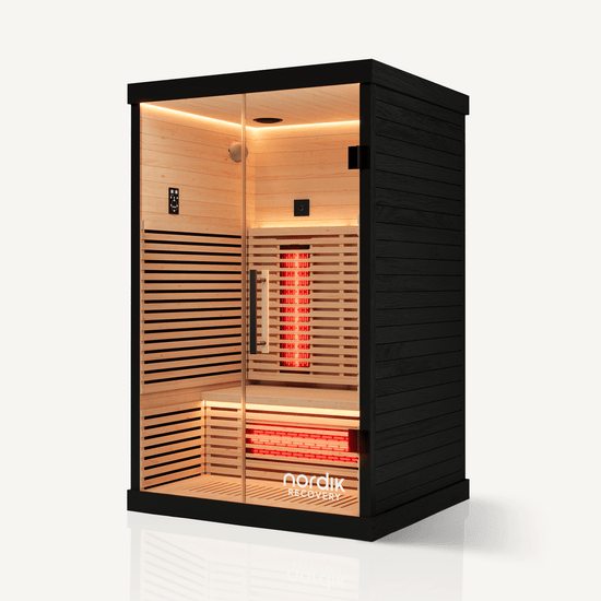 2-Person Full Spectrum Infrared Sauna – Low EMF, Canadian Hemlock ...